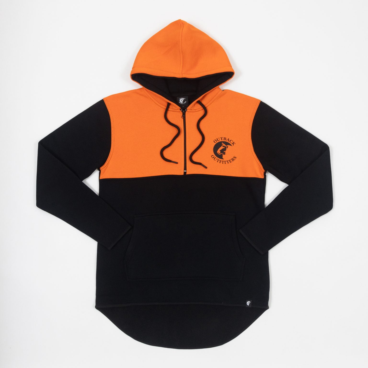 **NEW** Outback Kids Orange/Black Shearing Hoodie