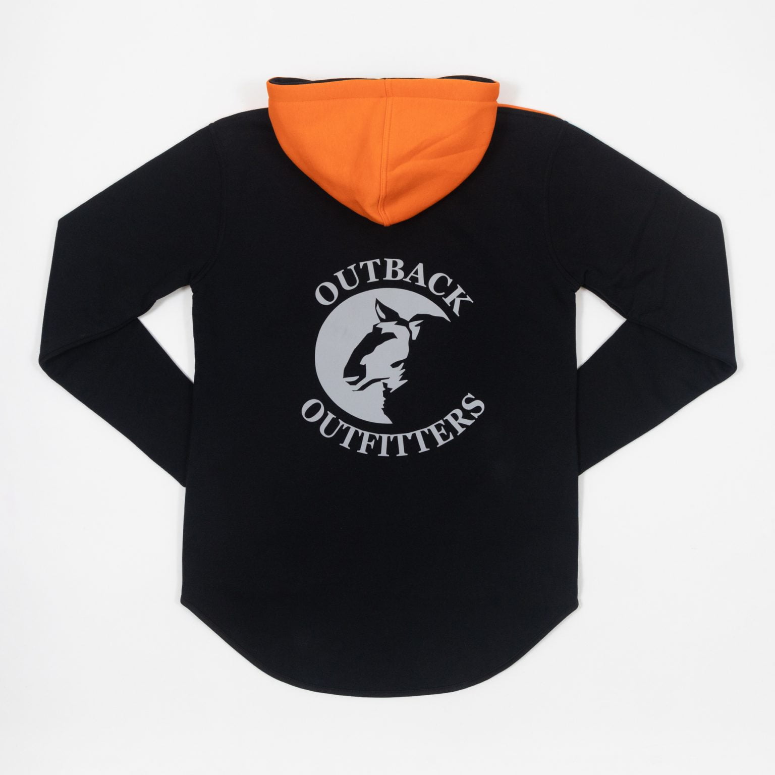 **NEW** Outback Kids Orange/Black Shearing Hoodie